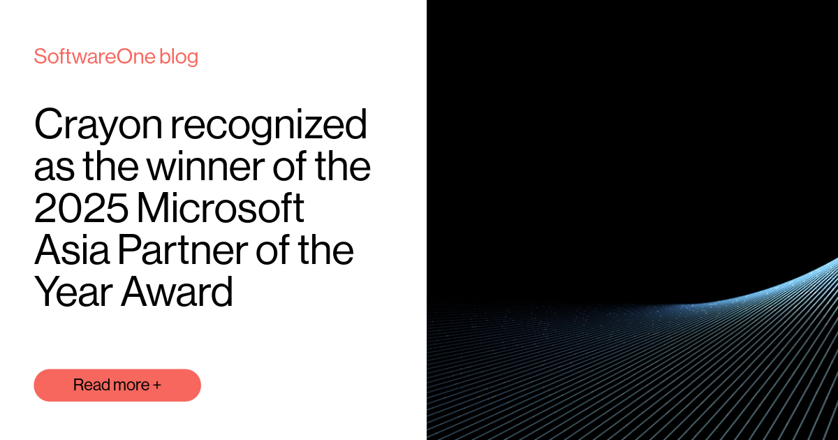 Crayon recognized as the winner of the 2025 Microsoft Asia Partner of ...