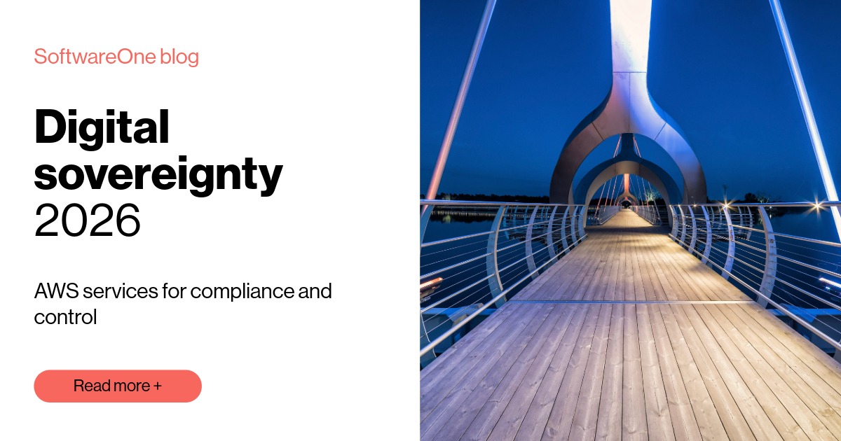 How AWS & SoftwareOne support your digital sovereignty | SoftwareOne blog