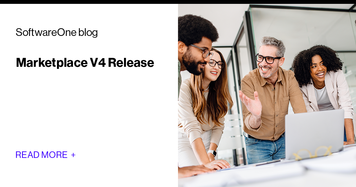 Marketplace V4 Release | SoftwareOne blog