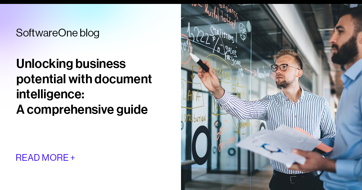 Unlocking business potential with document intelligence | SoftwareOne blog