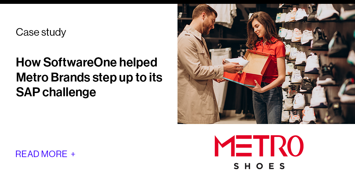 Metro Brands | SoftwareOne case study