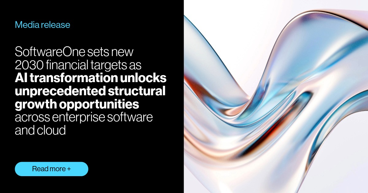 SoftwareOne sets new 2030 financial targets as AI transformation ...
